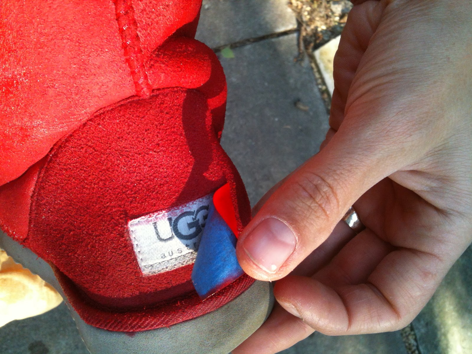 Northeast of Eden: the painting of the uggs