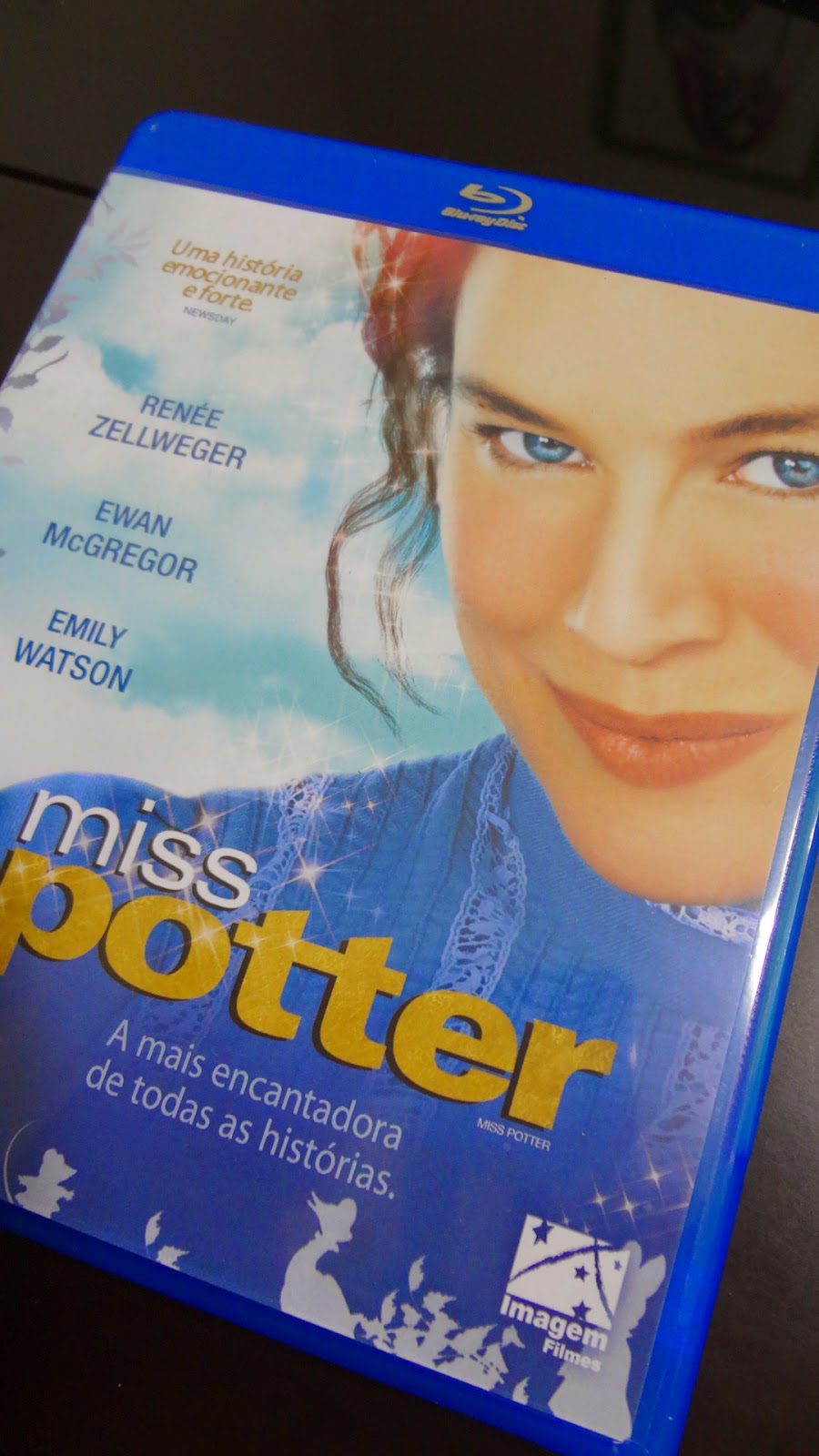 Aline in Bookland: Miss Potter, Peter Rabbit e Ursinho Puff