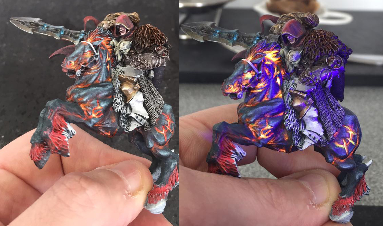 RetributionAngel: OSL painting with Neon Day Light GLOW Effect PAINT ...