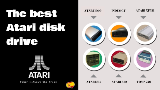 El mejor disk drive para Atari [INFOGRAFÍA]