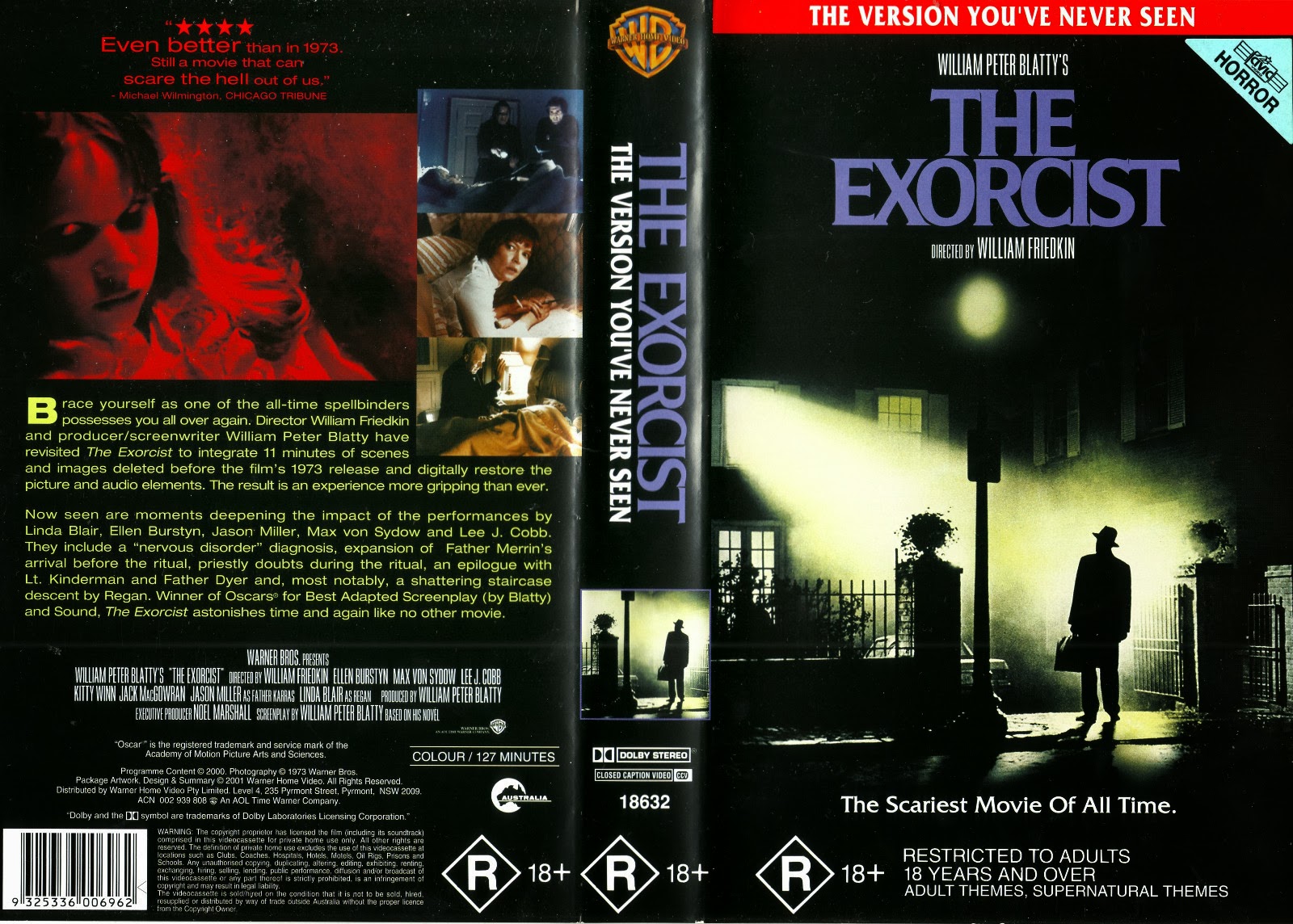 Australian VHS Covers: Warner Collection