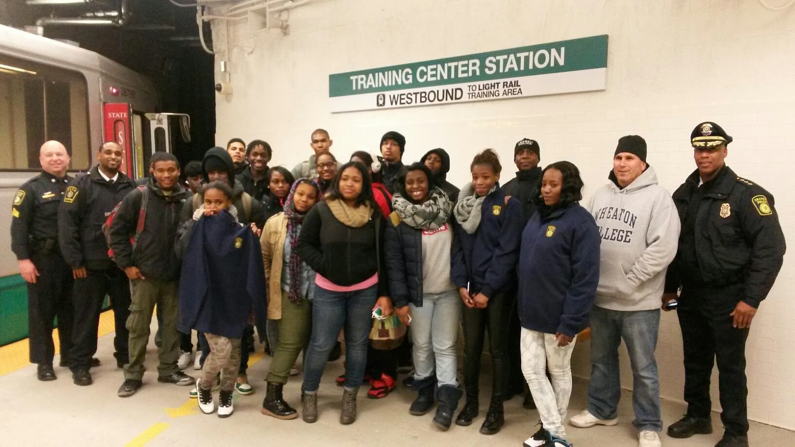 tpdnews: City Heroes comes to MBTA Training Facility