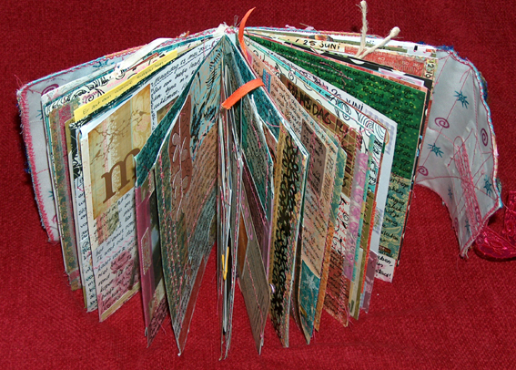 Caatje's Artsy Stuff: ROD journal all filled up