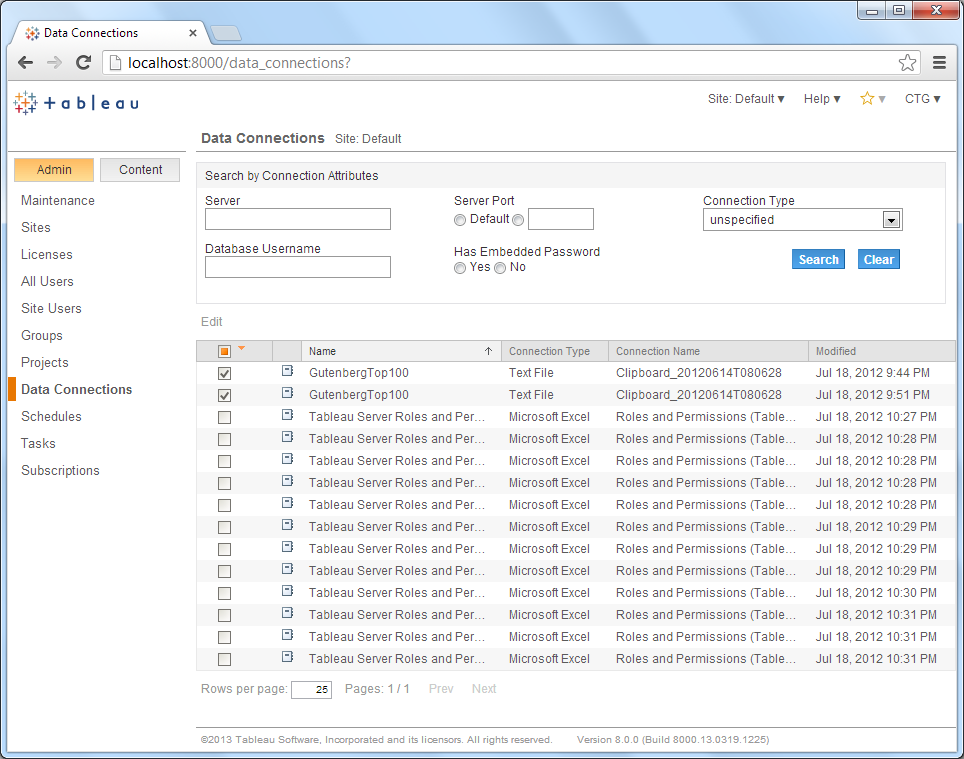 Tableau Friction: Tableau Server 8 First Blush - A Much Improved UI ...