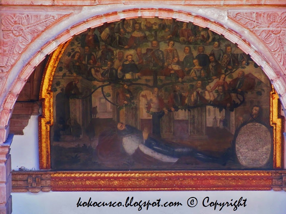 IGLESIA Y CONVENTO DE LA MERCED CUSCO: Cuadros coloniales que adornan ...