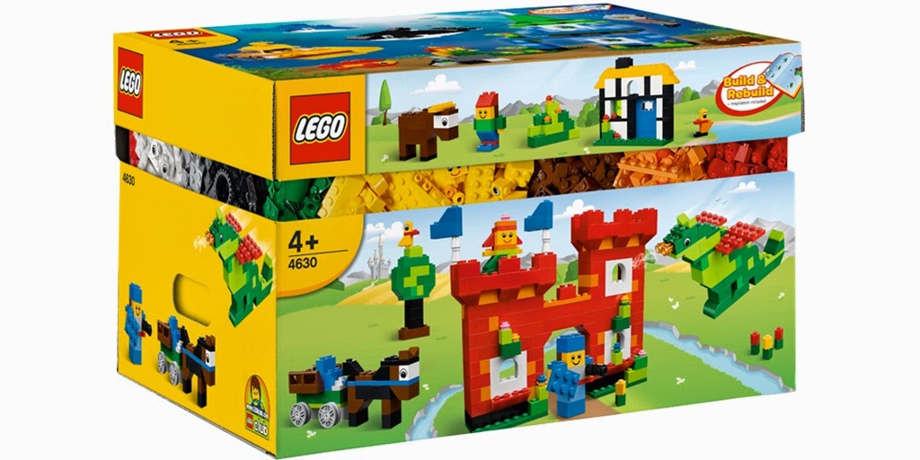 SkaViLeka.se: LEGO 4630 Klosslåda med 1000 bitar!