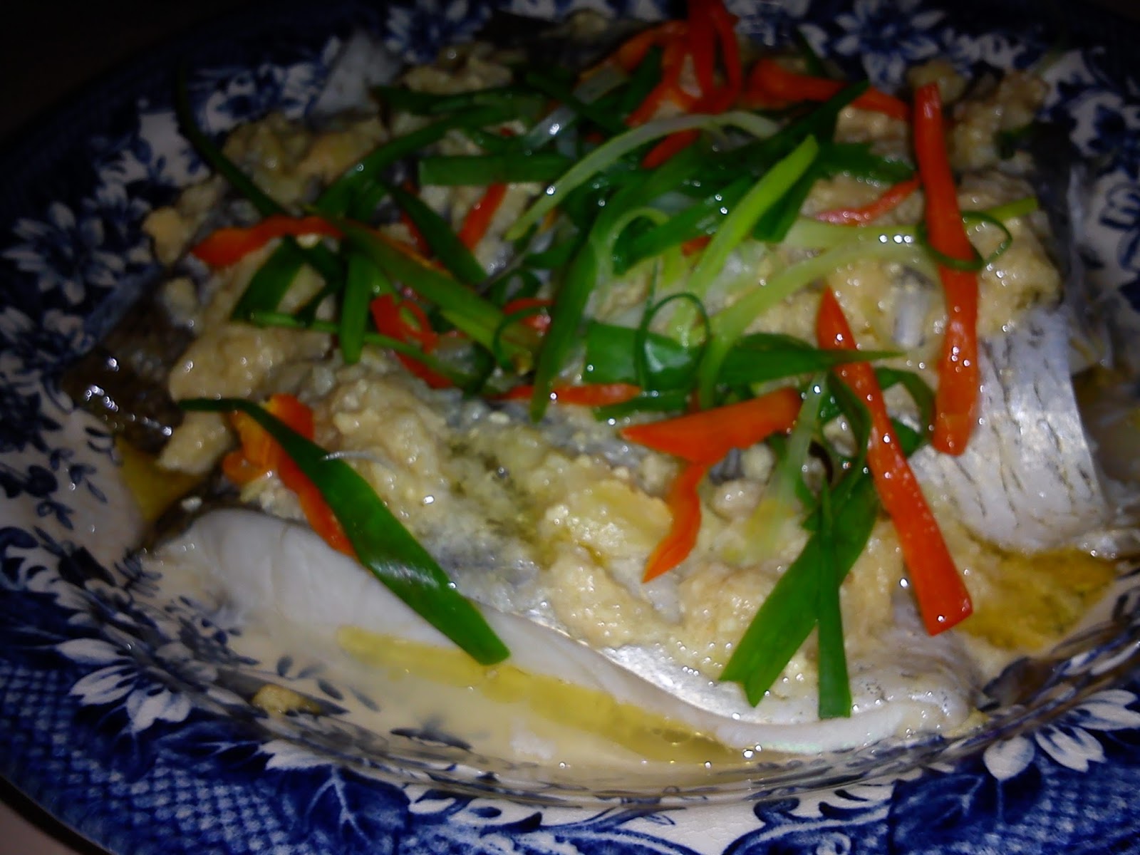 Cooking Pleasure: EZCR#53 - FOO YEE STEAMED FISH