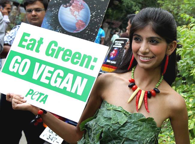 newspics: Eat Green: Go Vegan