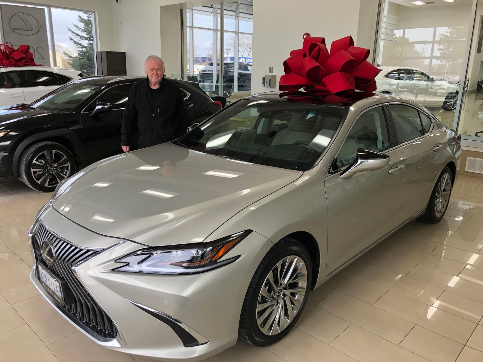 2019 Lexus ES350 in Moonbeam Metallic