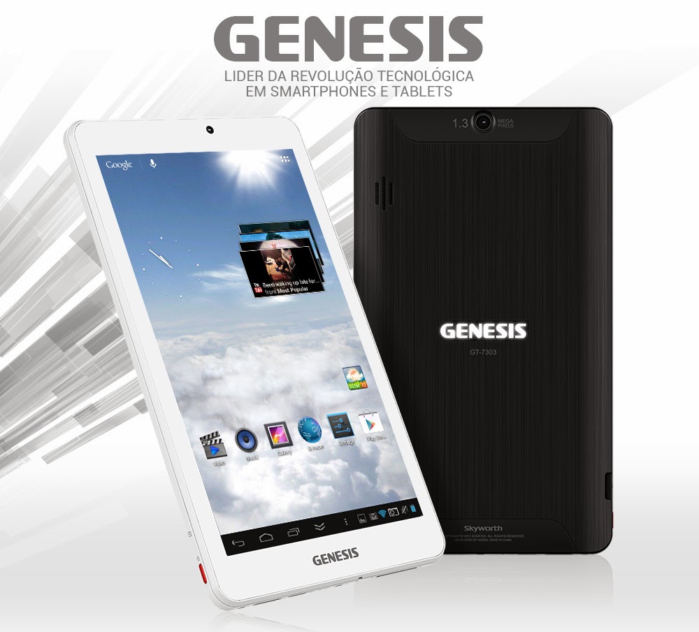 [Novo] Tablet Genesis GT-7303 ~ Linha Genesis