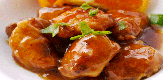 Pollo a la naranja - Recetas fáciles
