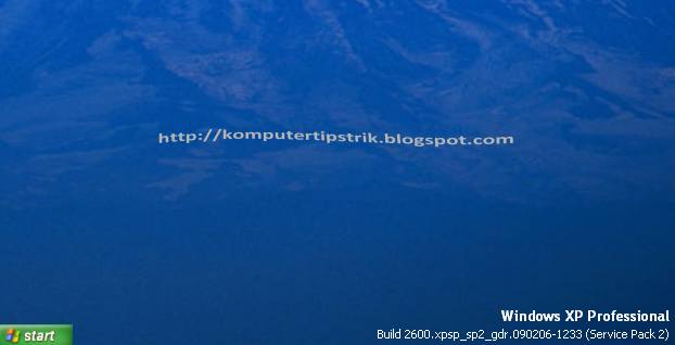 Tutorial Yang Bermanfaat: Cara Menampilkan Windows Version di Desktop