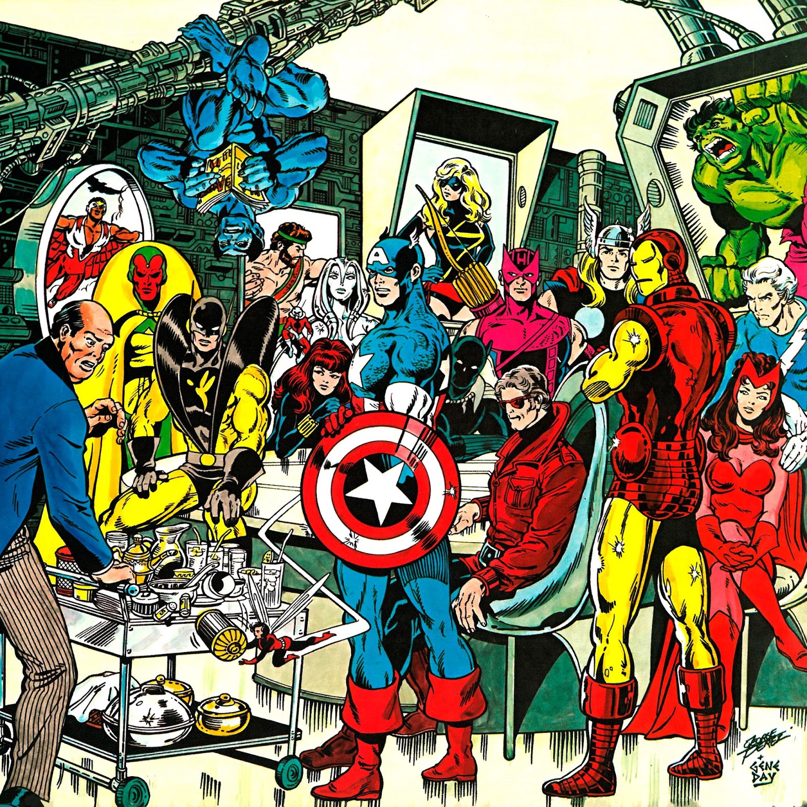 Look at my Doodle: Marvel 1981 Calendar