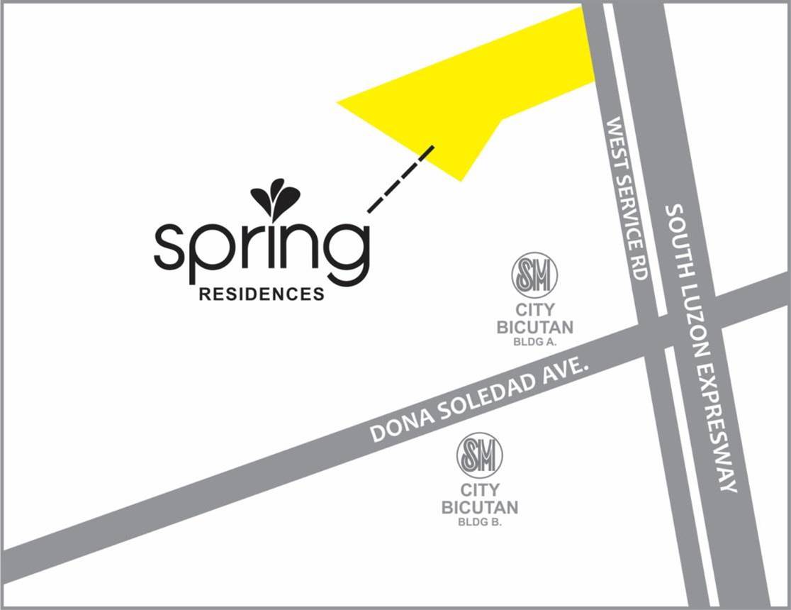 SMDC SPRING RESIDENCES ACROSS SM BICUTAN