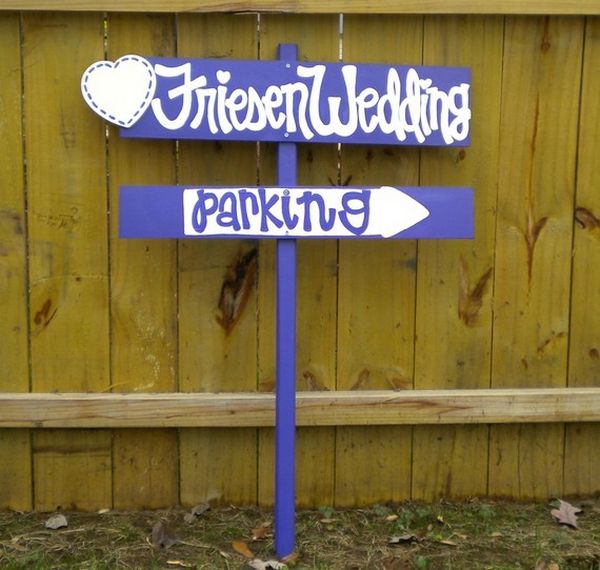 Wedding Sign Post Ideas - Amanda Douglas Events