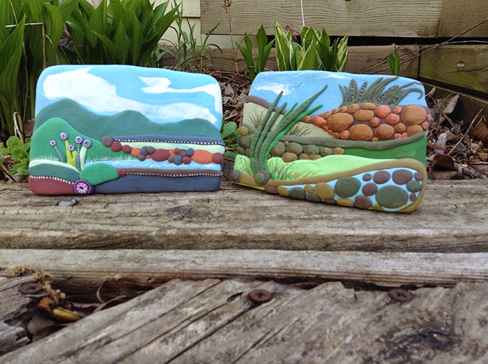 artyful: Model Magic Clay Landscape