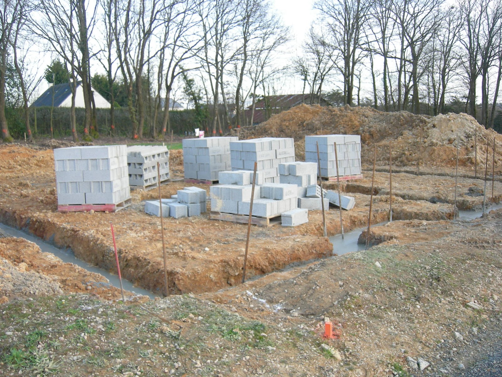 Depreux Construction: Récit d'une construction en 2013: Fouilles bis ...