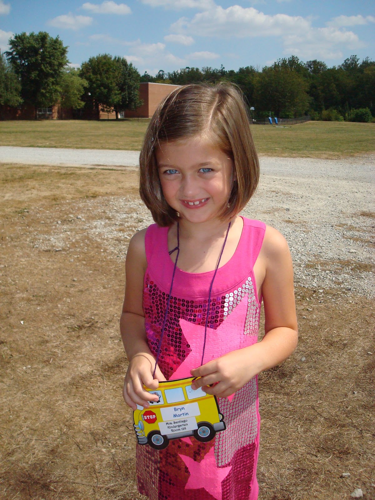 Precious girls: First day of Kindergarten