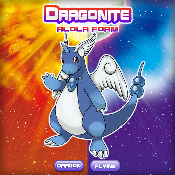 Desenhos do Réu: Dragonite Alola Form