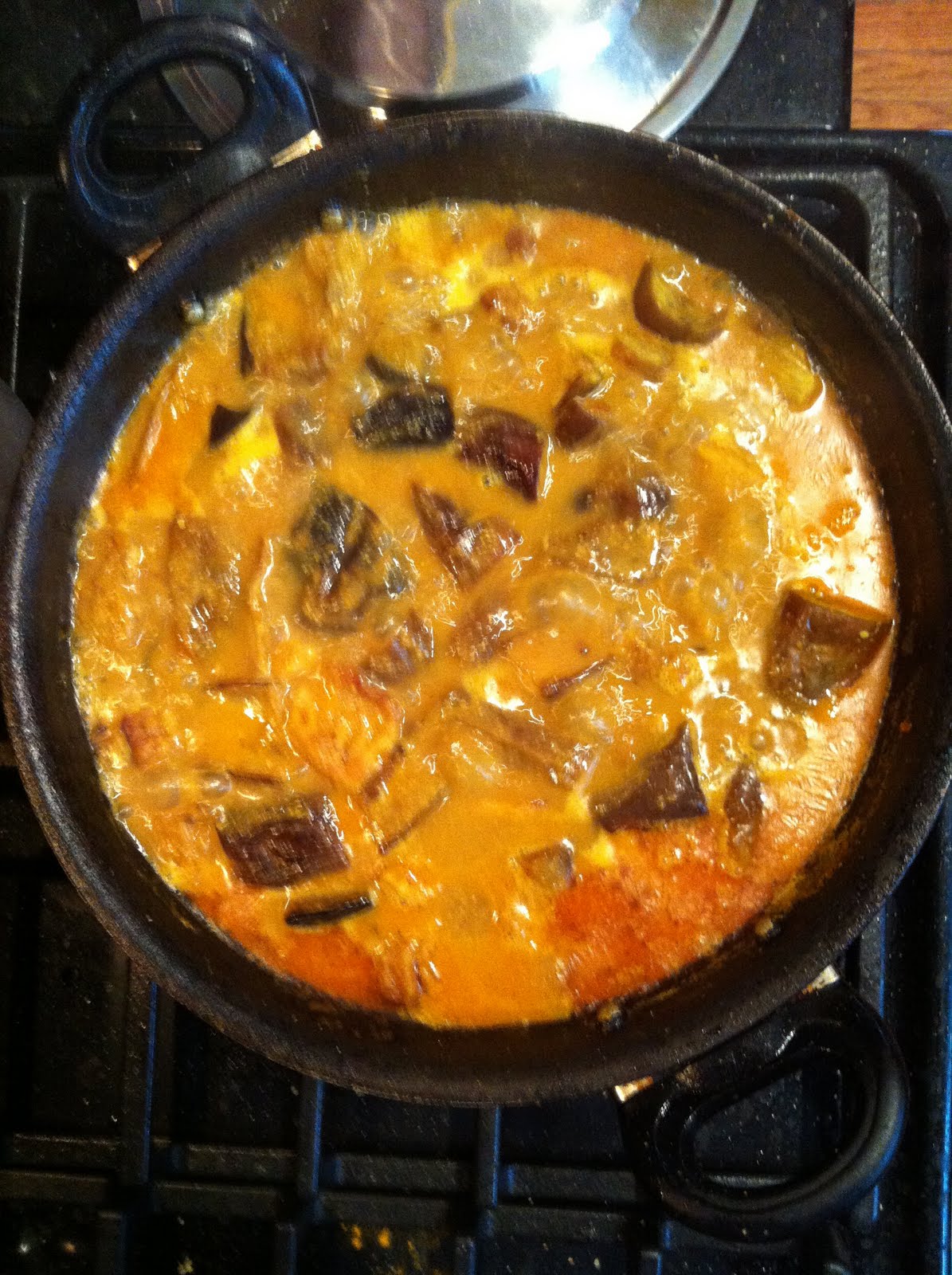 Cuisine from Bihar...: Baigan Badi - Sabzi