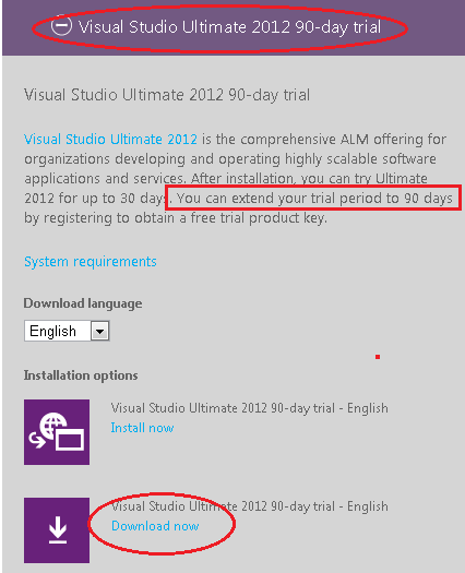 Visual studio ultimate trial 2012 - limfamonitor