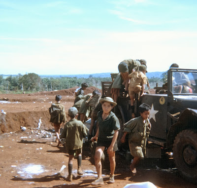 Snapshots from the Vietnam War: The Dump at Firebase Buttons