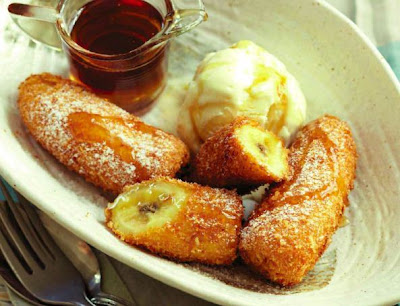 Crispy Coconut-coated Bananas recipe - All in one recipes