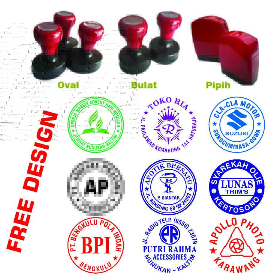 Jasa Cetak Stempel Warna Kilat Murah 24 Jam Jakarta Timur
