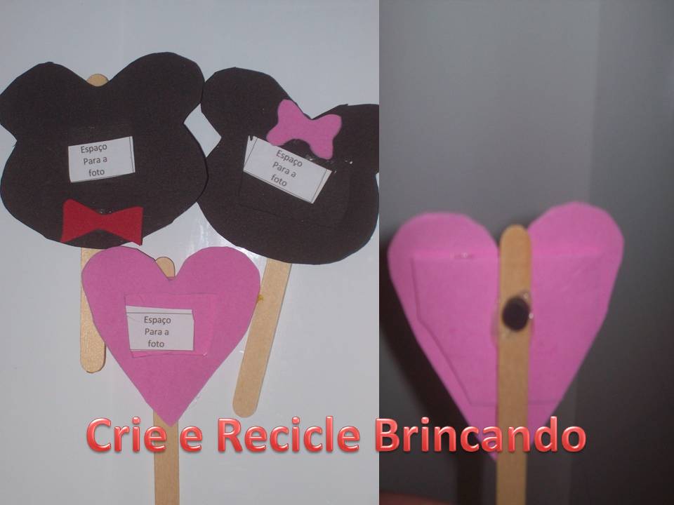 CRIE E RECICLE BRINCANDO: Crie uma lembrancinha feita de E.V.A e Palitos de sorvete!!