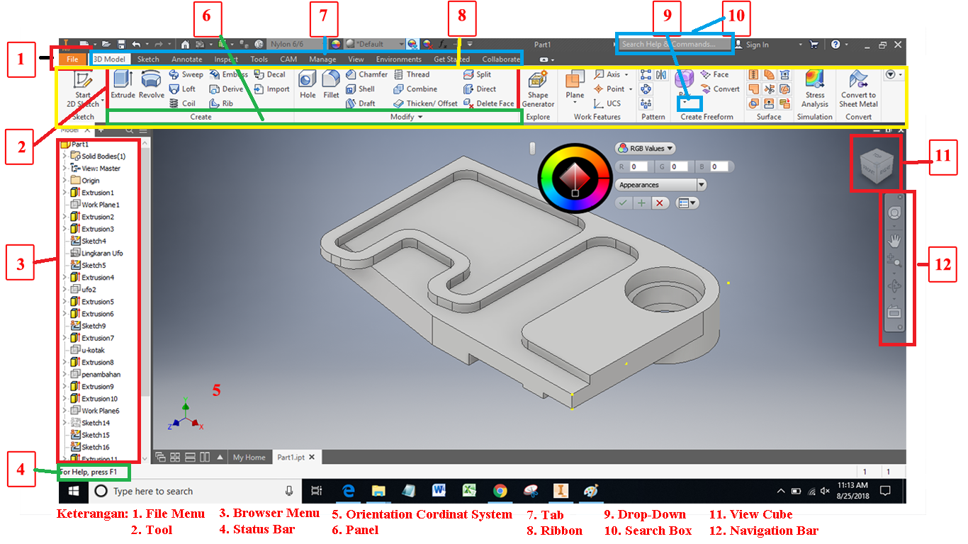 INI LANGKAH DALAM MEMULAI AUTODESK INVENTOR PROFESSIONAL 2019