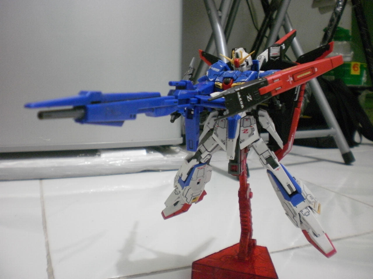 Drew's Gunpla Tips: How to make your HG Hyper Mega Launcher fit RG Zeta ...