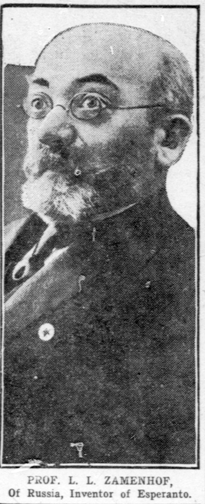 Ĝirafo: Zamenhof in Washington revisited