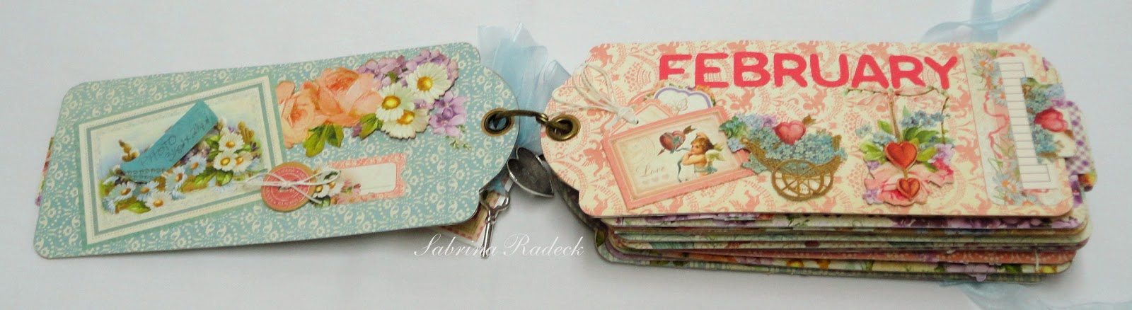 Perpetual Calendar Tag Mini-Album | Aspiring to Creativity