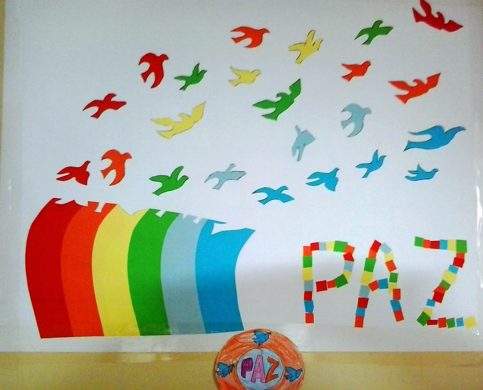 Desde los molinos: MURALES SOBRE LA PAZ