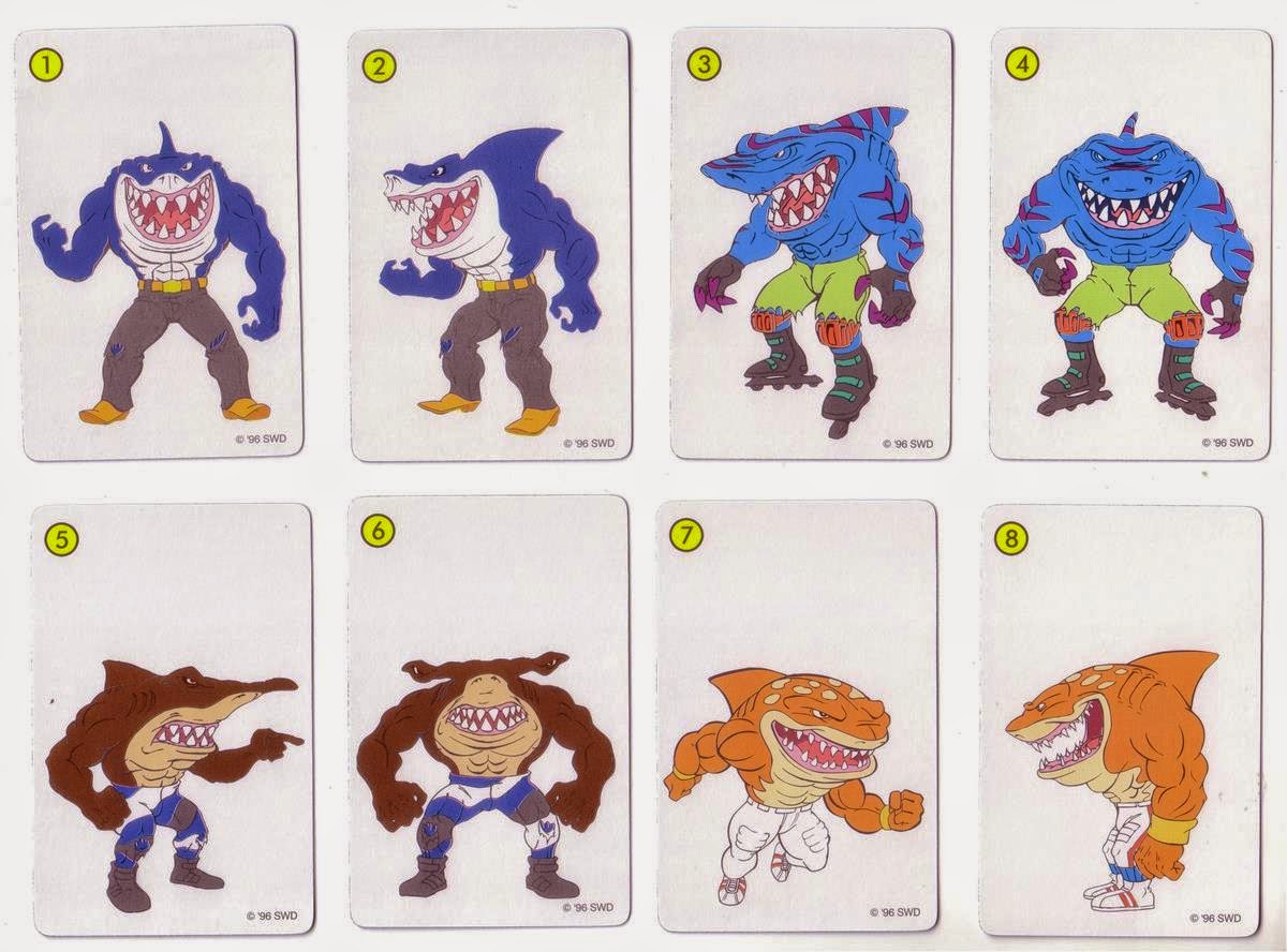 Barajas y Naipes: Streets Sharks