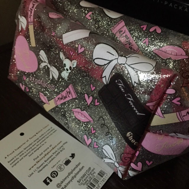 Too Faced Cosmetics x Skinny Dip London Makeup Bag And Too Faced ...