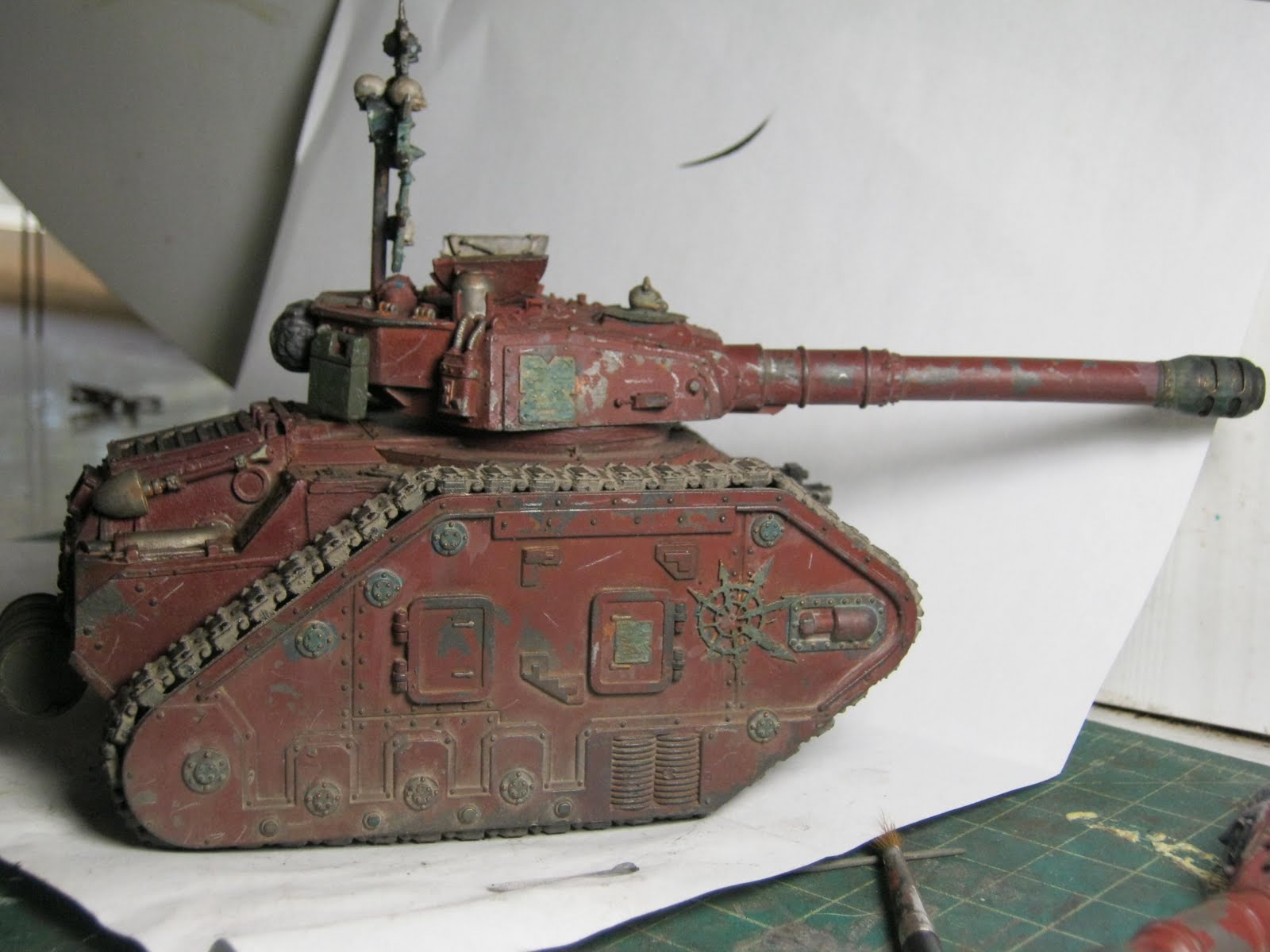 Heresy Workshop: Blood Pact Mars pattern Leman Russ
