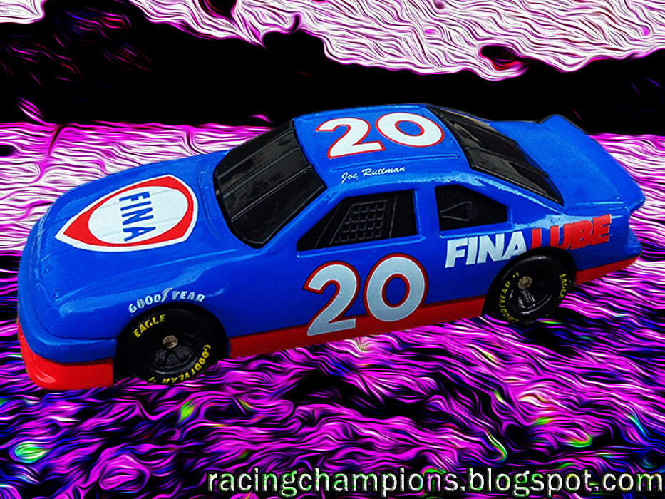 NASCAR Racing Champions Blog: Joe Ruttman #20 Fina Lube Ford