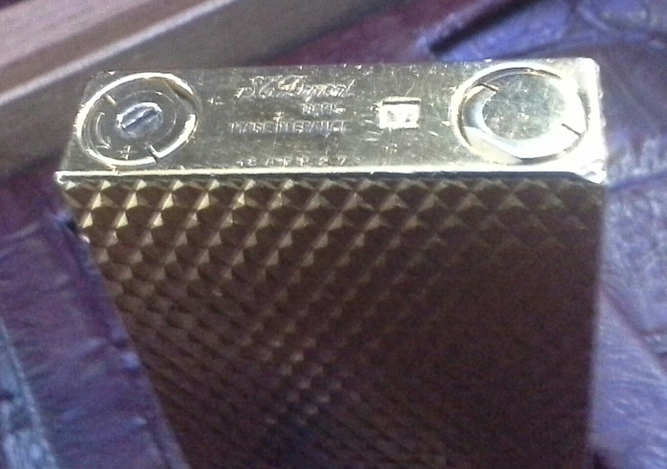 ziq S.T. DUPONT collections: ORIGINAL S.T.DUPONT LINE 2 GOLD WITH RARE ...