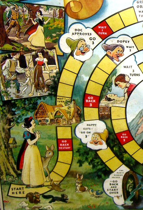 Filmic Light - Snow White Archive: Tek Toothbrush 'Snow White' Board Game