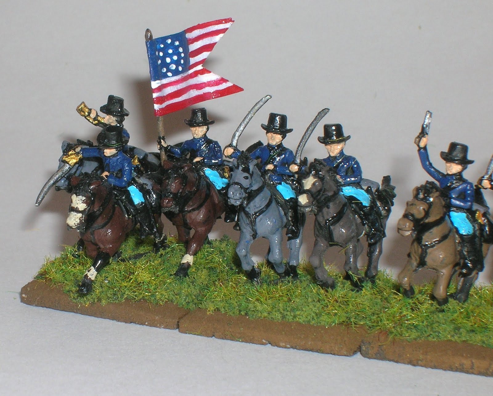 J's Miniature Civil War: Union Cavalry in 15mm