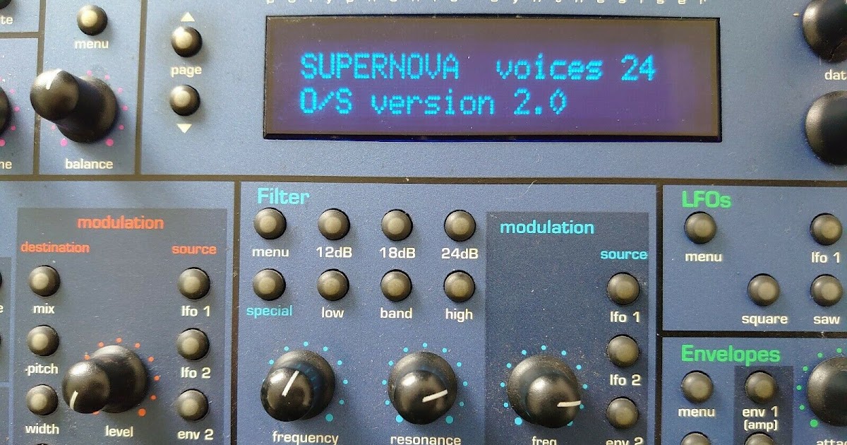 MATRIXSYNTH: NOVATION SUPERNOVA II Rack