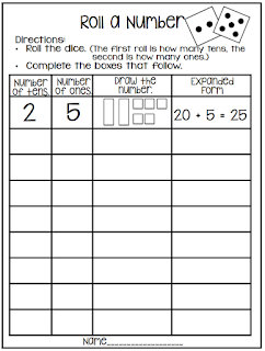 1st Grade Hip Hip Hooray!: Mighty Math Center...Numbers and Operations ...