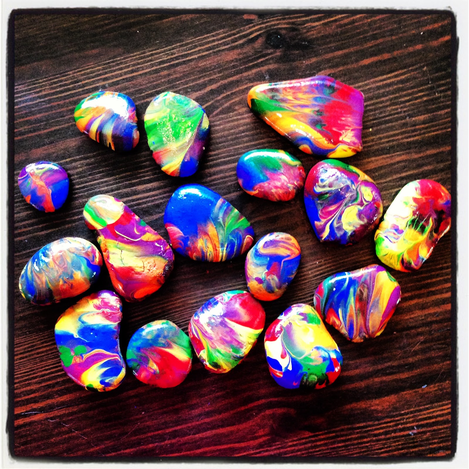 Stories of a Shift Working Mom: Beauty of Being Different: Rock Painting