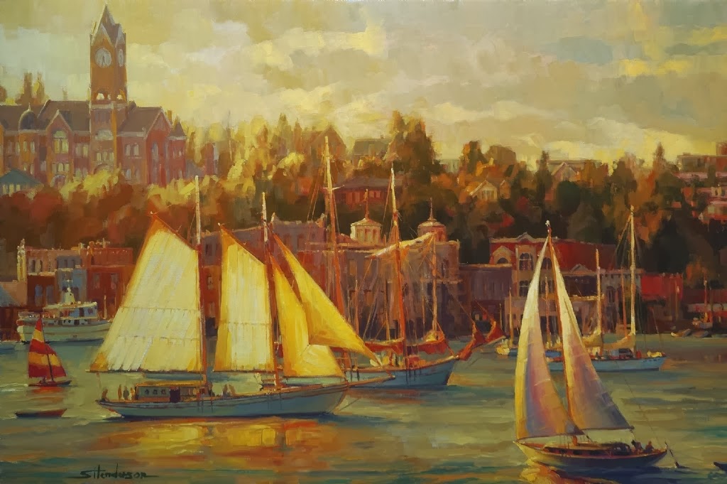 Mindblowing Colorful Figurative Paintings by Steve Henderson~Realism