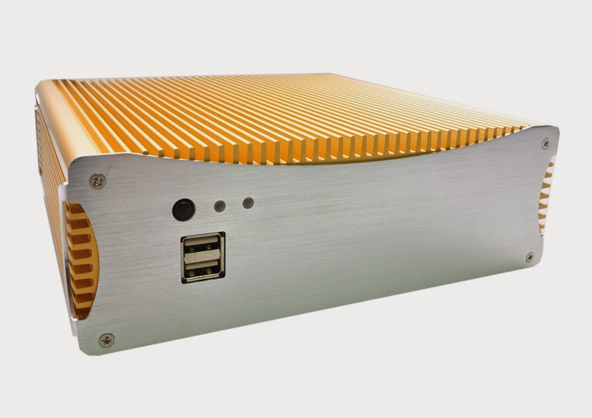 Morex Mini-ITX PC: MOREX FANLESS CASE -- Made in Taiwan