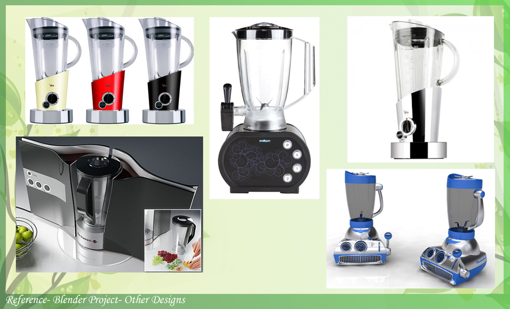 Product Design: Assignment 1- Blender Design