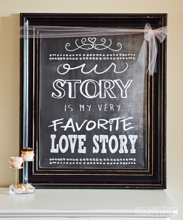 Laine Design: {More Free Chalkboard Word Art}