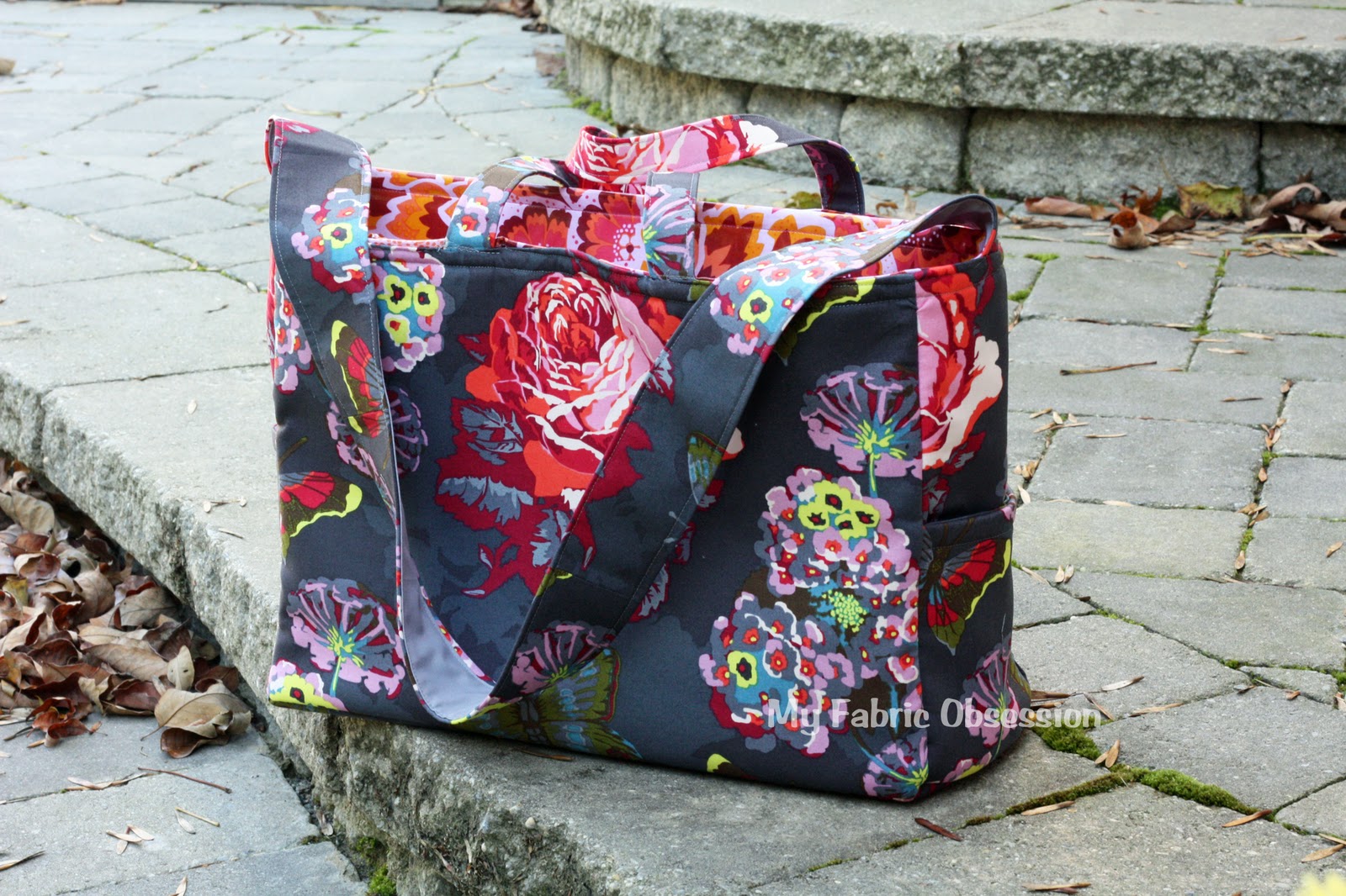 My Fabric Obsession: The Everything Bag finish