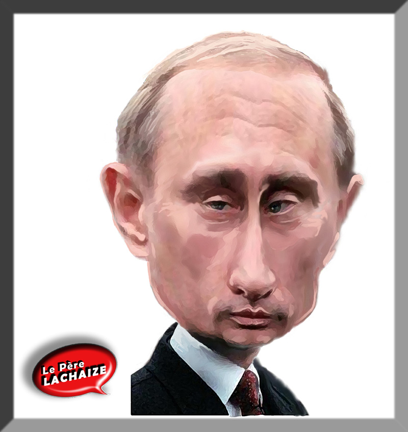 Vladimir Poutine caricature